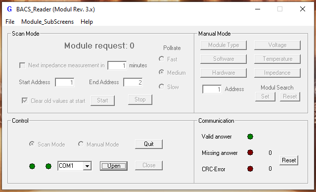 BACS Reader | Generex